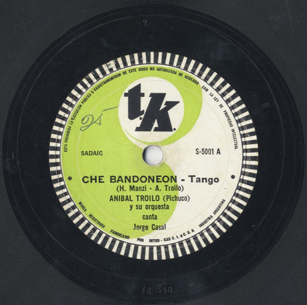 Tanguango with Aníbal Troilo, the short story of the record label ...